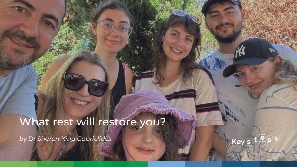 What type of rest will restore you? | Key Steps